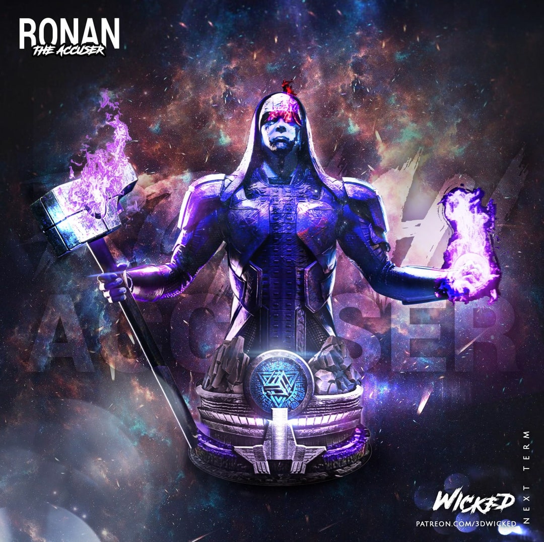 Ronan bust / Action Figure / Film & TV Series / Resin / Marvel Comics ...