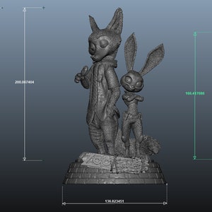 Zootopia Diorama / Action Figure / Film & TV Series / Resin / Zootopia ...