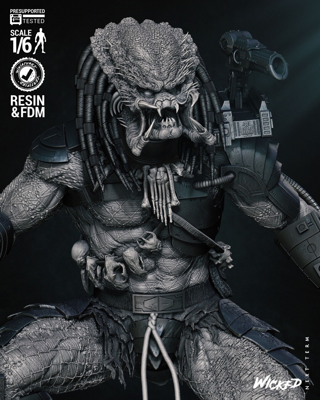 The Predator / Action Figure / Film & TV Series / Resin / the Predator ...