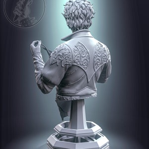 Astarion bust / Action Figure / Videogames / Resin / Baldurs Gate 3 ...