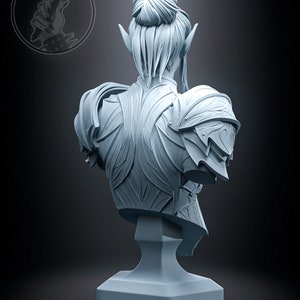 Minthara bust / Action Figure / Videogames / Resin / Baldurs Gate 3 ...