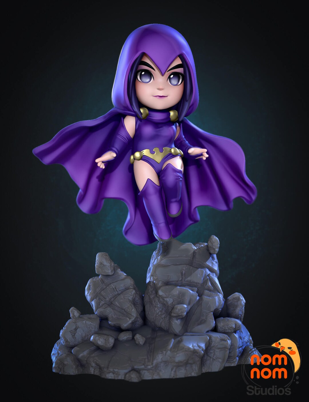 Raven Chibi / Action Figure / Film & TV Series / Resin / Cartoon ...