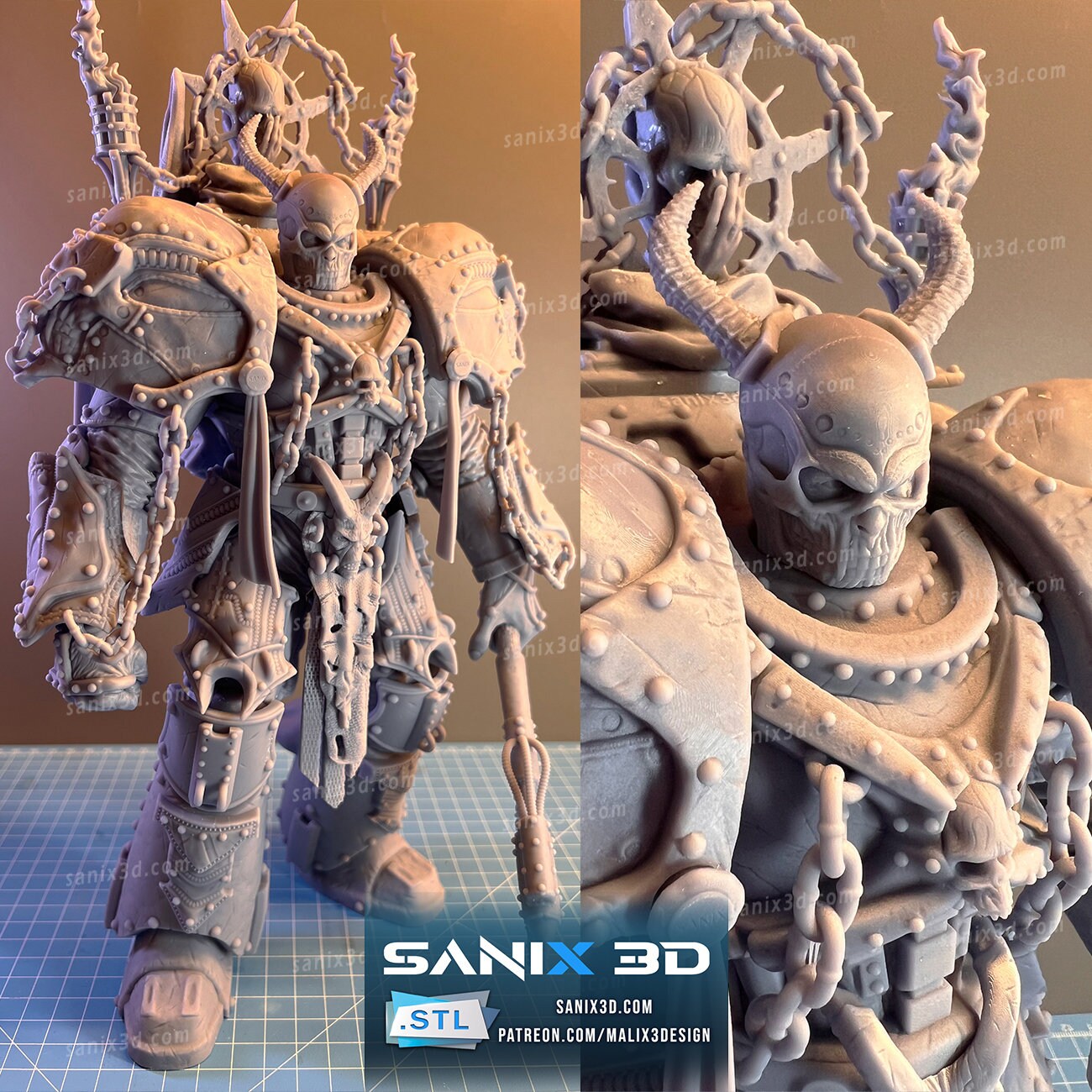 Warmachine Chaos / Action Figure / Videogames / Resin / - Etsy