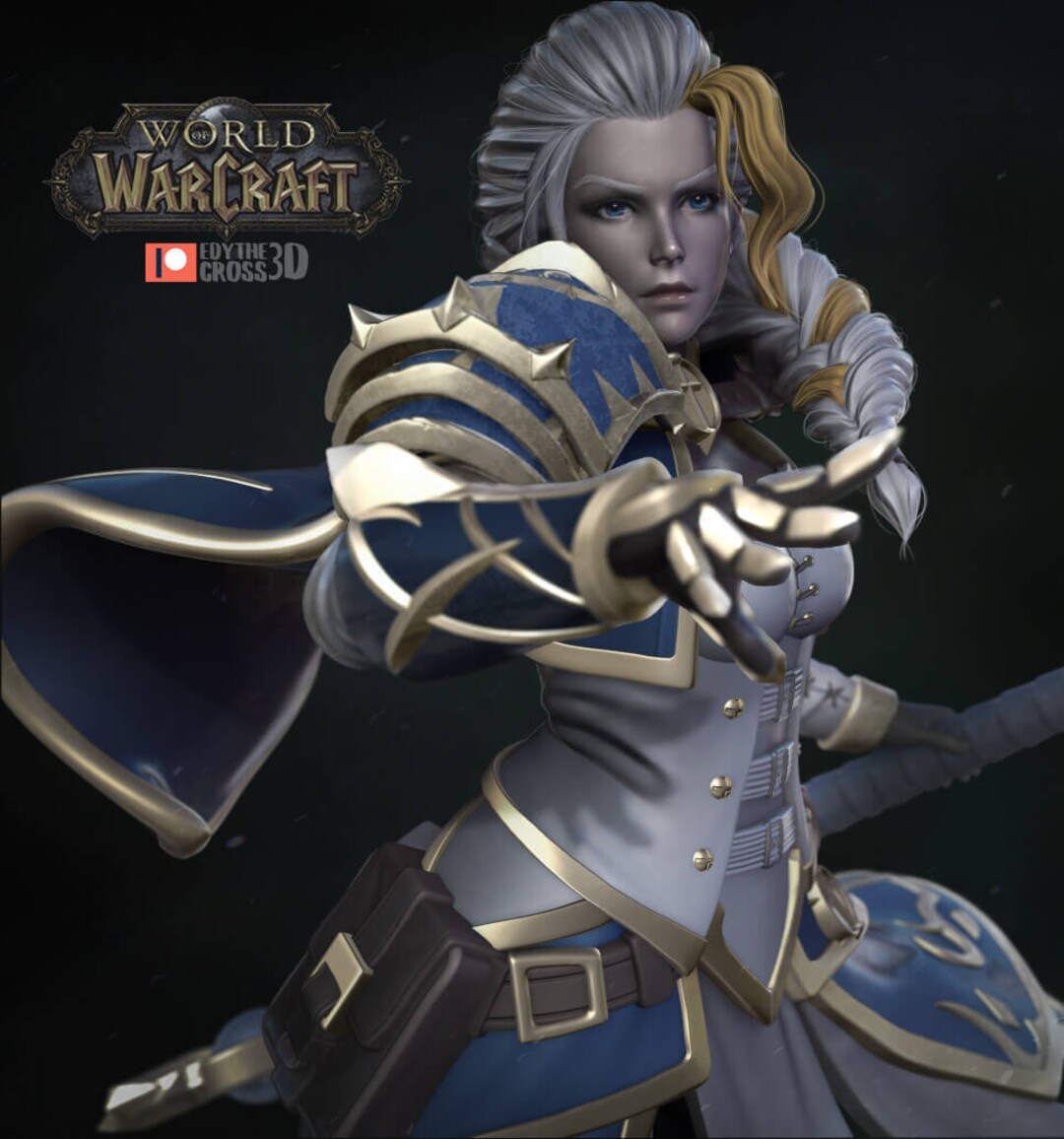 Jaina Proudmoore wow / Action Figure / Videogames / Resin / World of ...