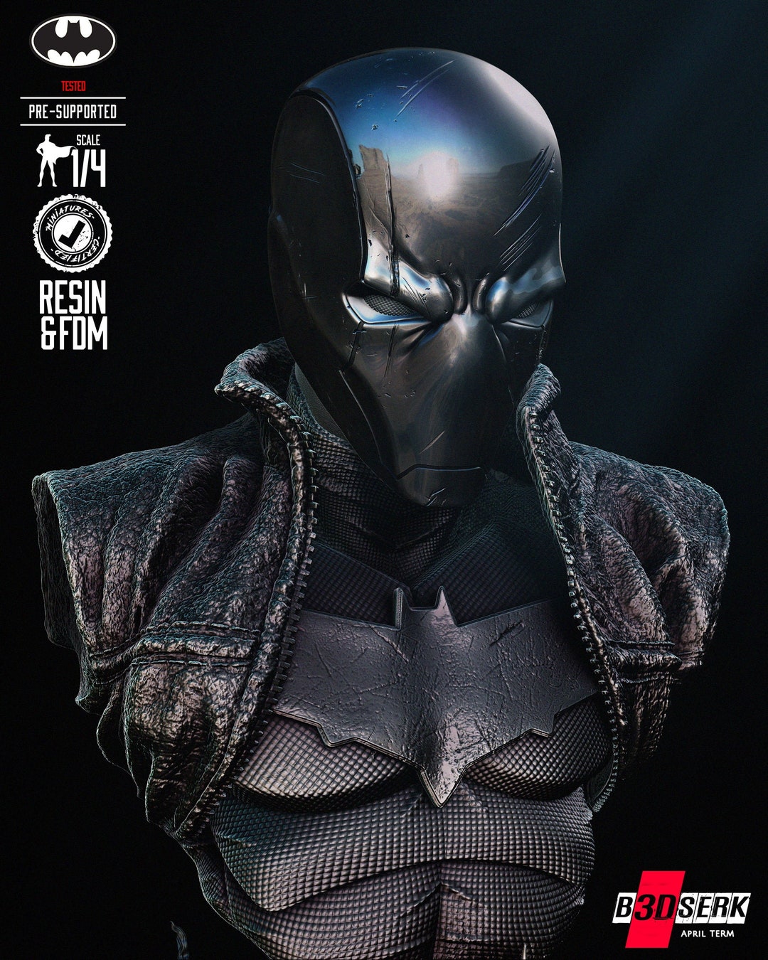 Red Hood Portrait Bust / Action Figure / DC Comics / Resin ...