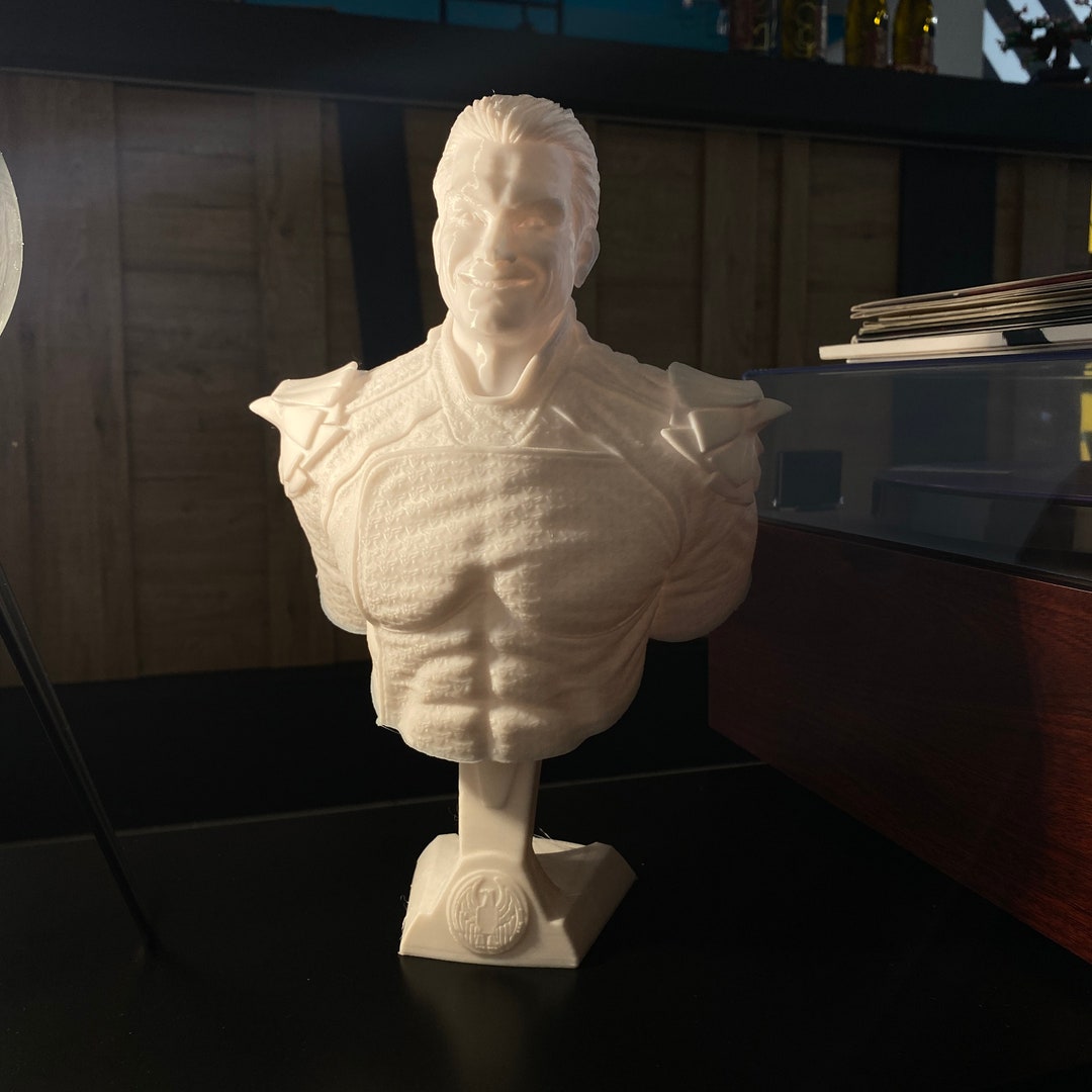 Homelander Bust PLA white / the Boys / Accessories / Film & TV Series ...