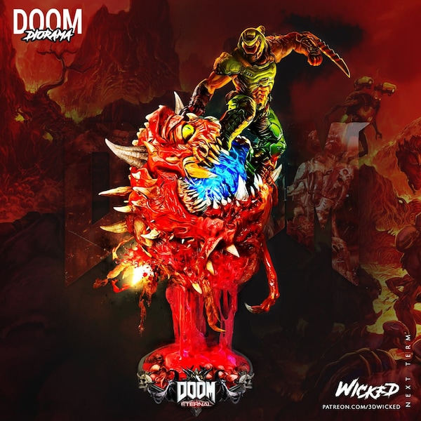 Doom Slayer Helmet - Etsy