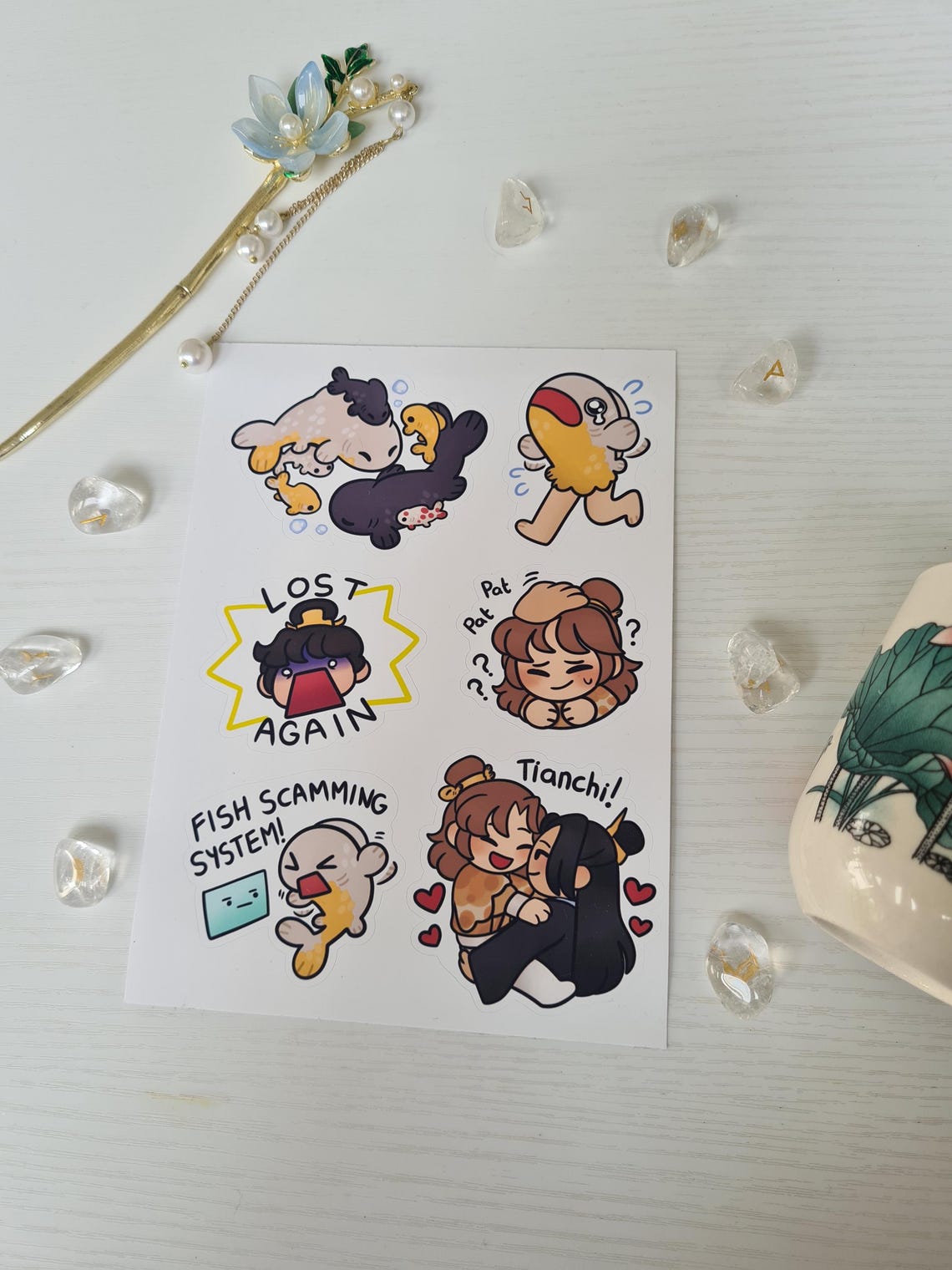 DTBPF Vinyl Sticker Sheet - Etsy