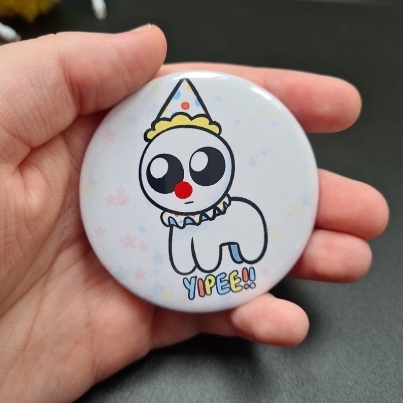 Autism Creatures Button Pin 58mm - Etsy