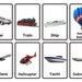 Real VEHICLES, 24 Montessori Cards, Flash Cards, PDF Printable ...