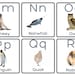 26 Printable Alphabet Animal Flashcards, Real Pictures ABC Picture ...