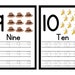1-10 Counting and Writing Practice Work Sheets, Toddler Learning, Prek ...
