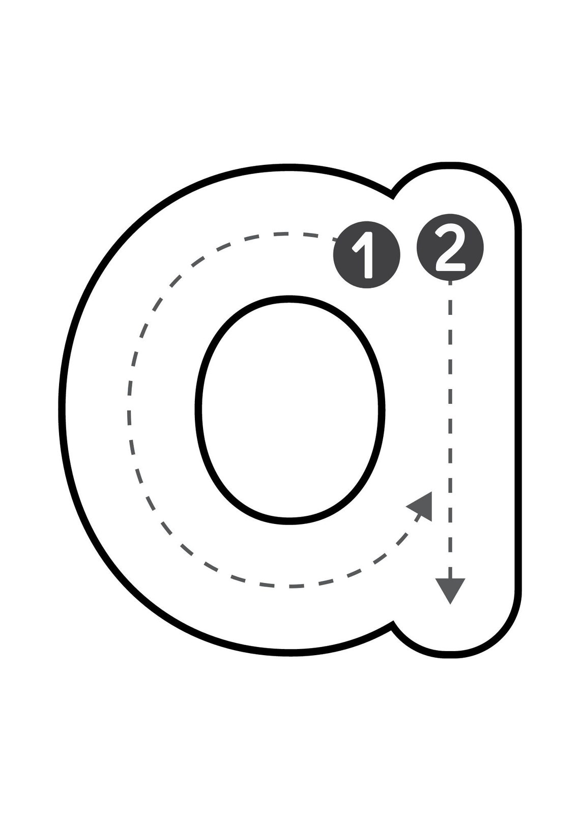 LARGE Traceable Alphabet Worksheets for Pre-k - Lowercase and Capital ...