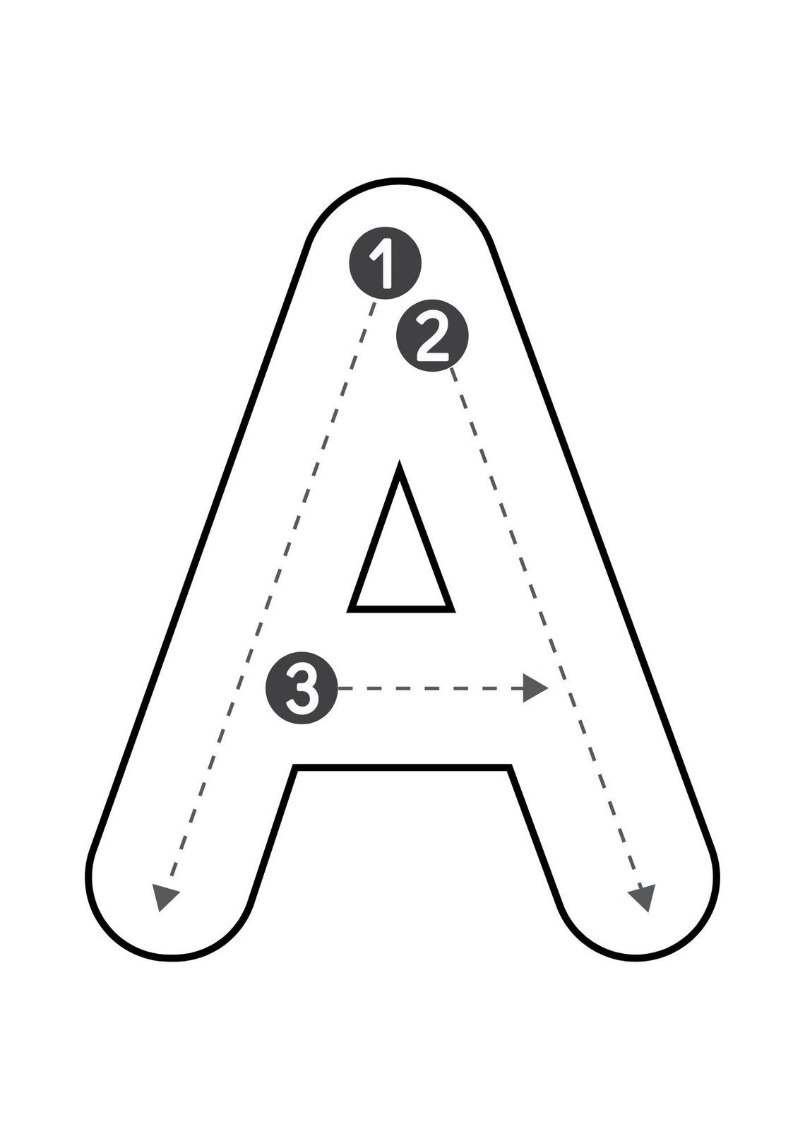 LARGE Traceable Alphabet Worksheets for Pre-k - Lowercase and Capital ...