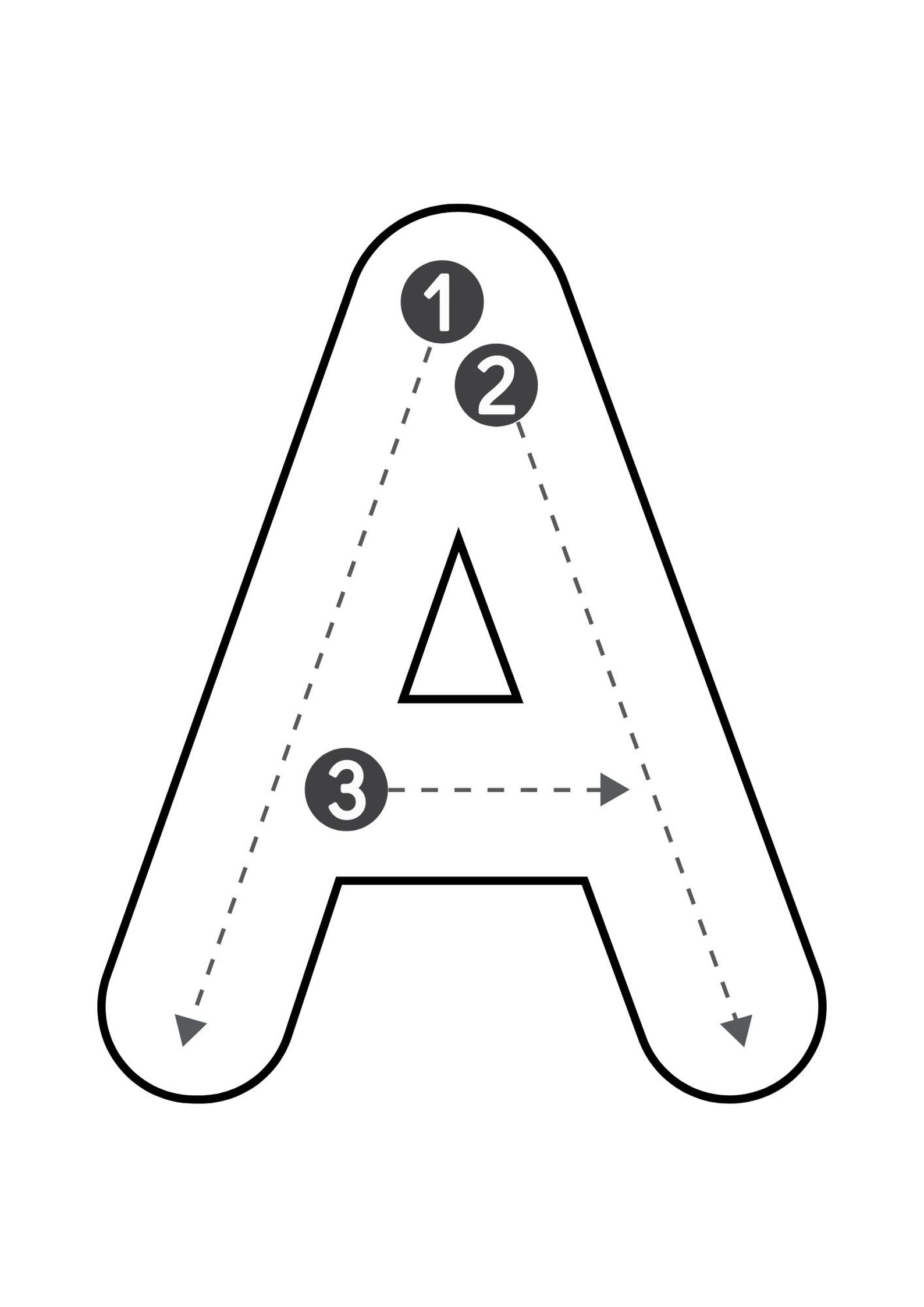 LARGE Traceable Alphabet Worksheets for Pre-k - Lowercase and Capital ...