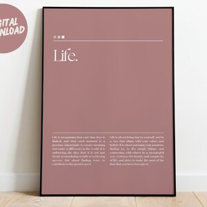 Inspiring Wall Art Prints, Life Quote, Motivational Message, Inspiring ...