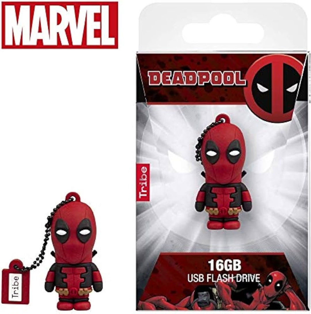 Marvel Comic Deadpool 16GB USB Flash Drive - Etsy
