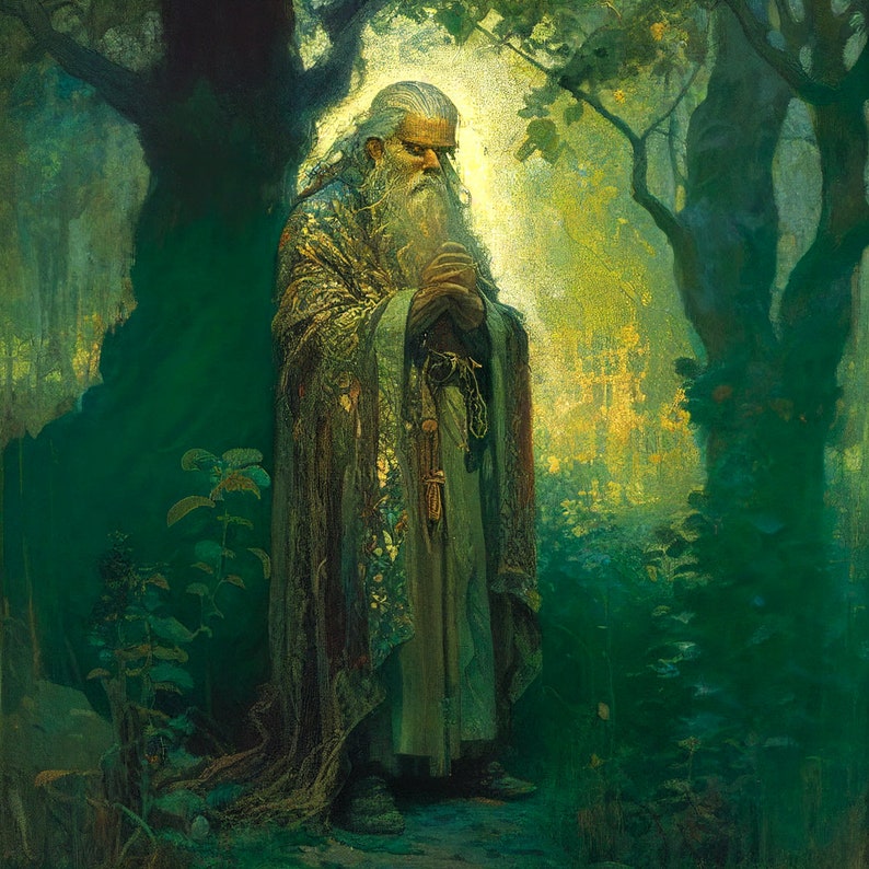 The Modern Druid Digital Art Bundle - Etsy