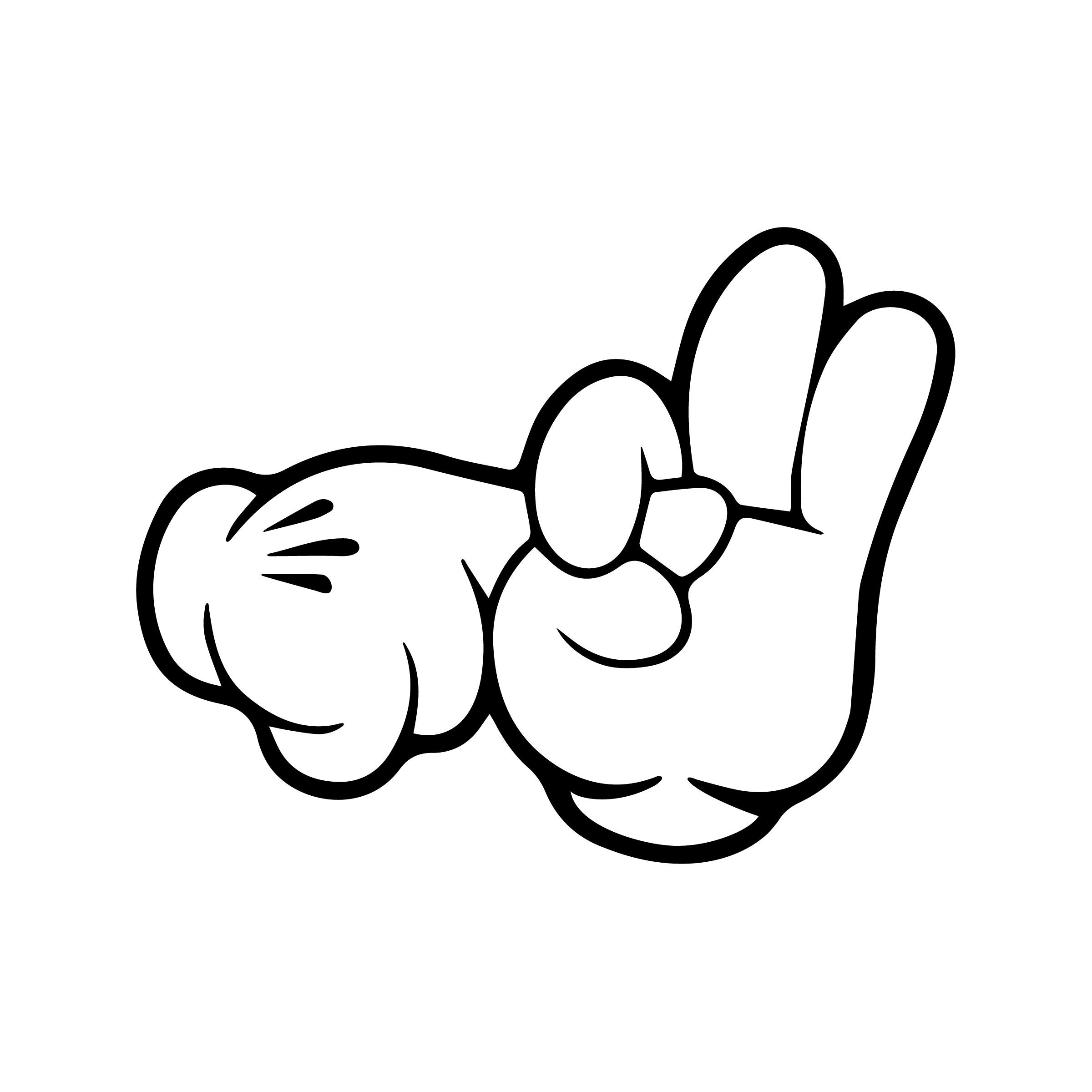 Mouse Hands Design Digital Download SVG & PNG File - Etsy