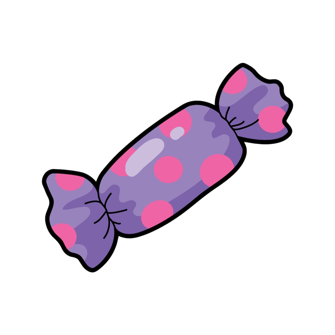 Candy Design Digital Download SVG & PNG File - Etsy