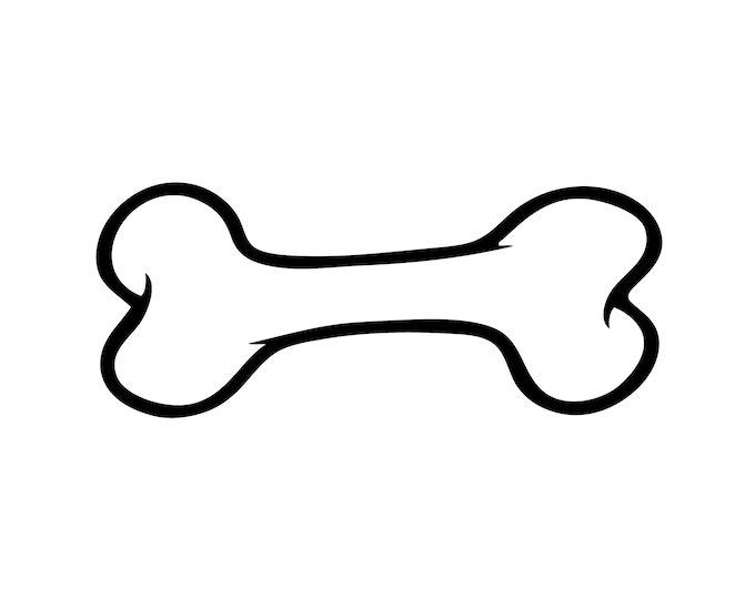 Bone Design Digital Download SVG & PNG File - Etsy