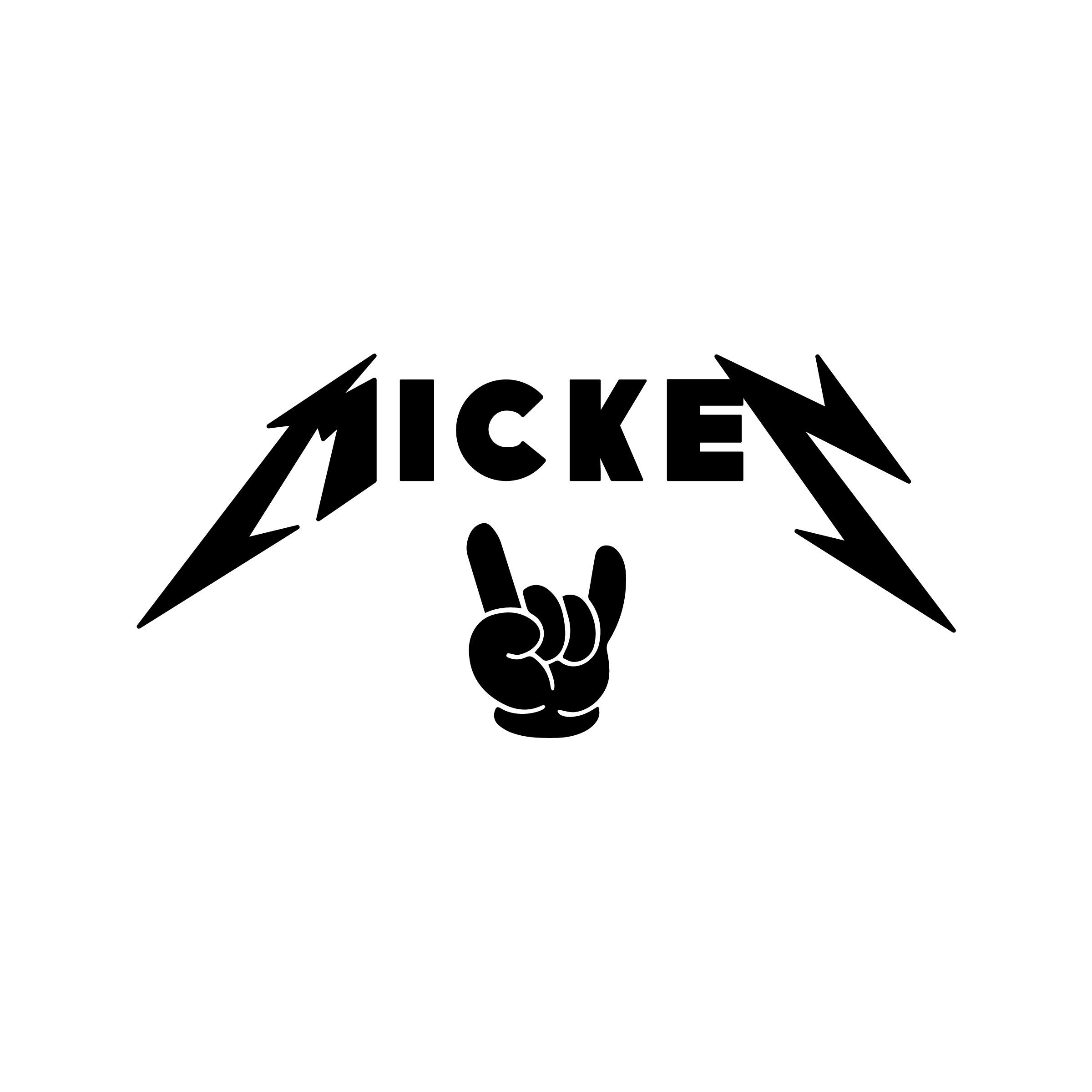 Mickey Rocker Design Digital Download SVG & PNG File - Etsy