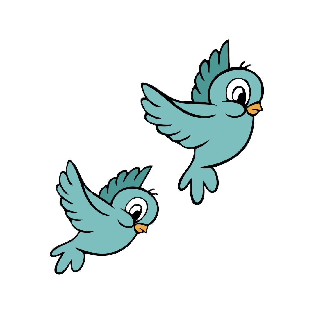 Birds Design Digital Download SVG & PNG File - Etsy