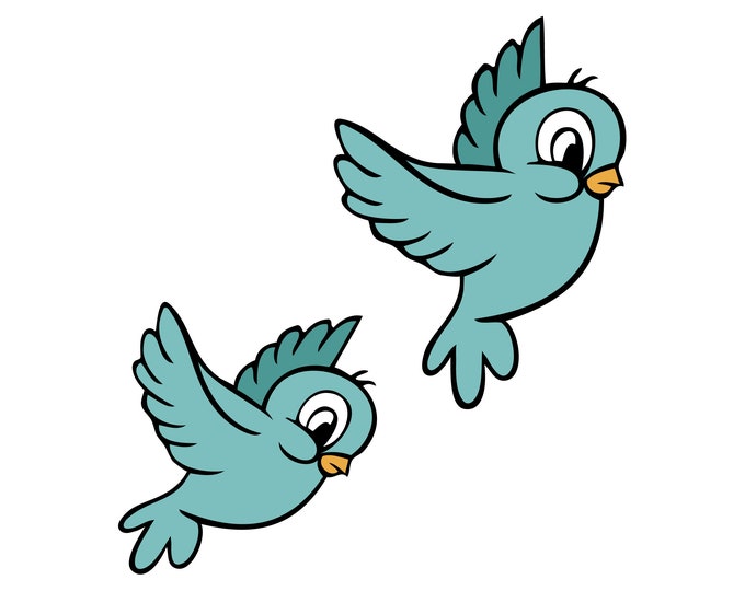 Princess Bird SVG File Printable Princess Bird File - Etsy
