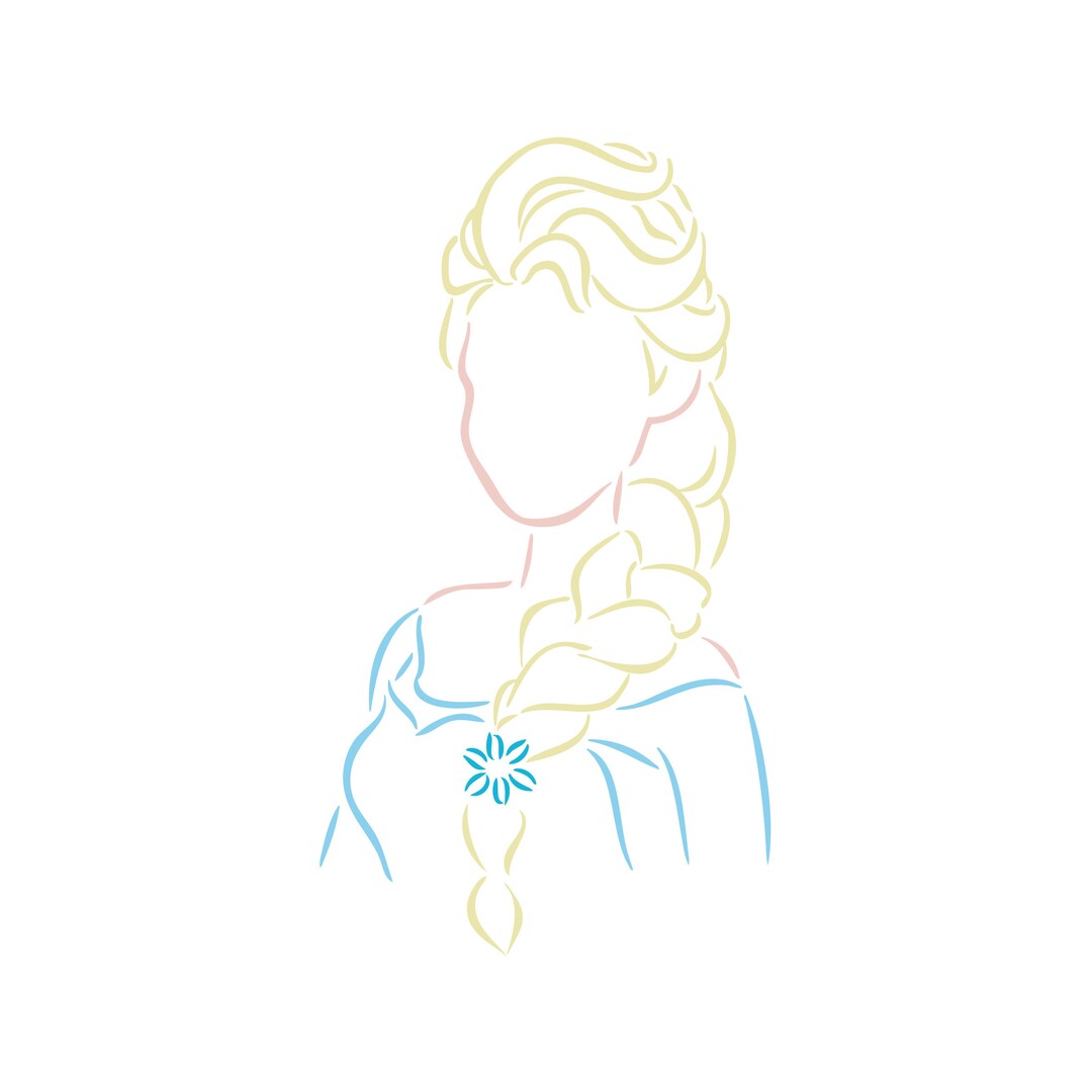 Princess Design Digital Download SVG & PNG File - Etsy