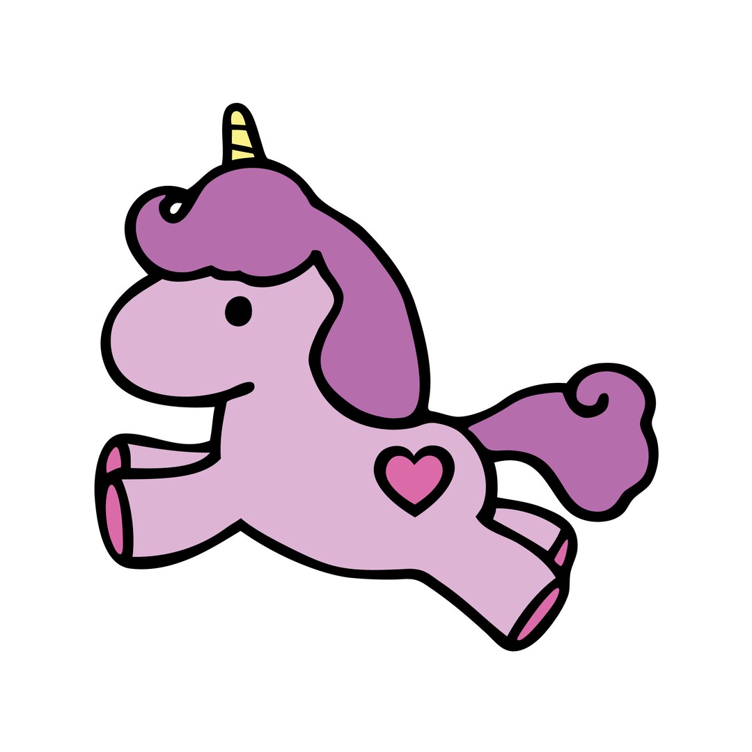 Unicorn Design Digital Download SVG & PNG File - Etsy