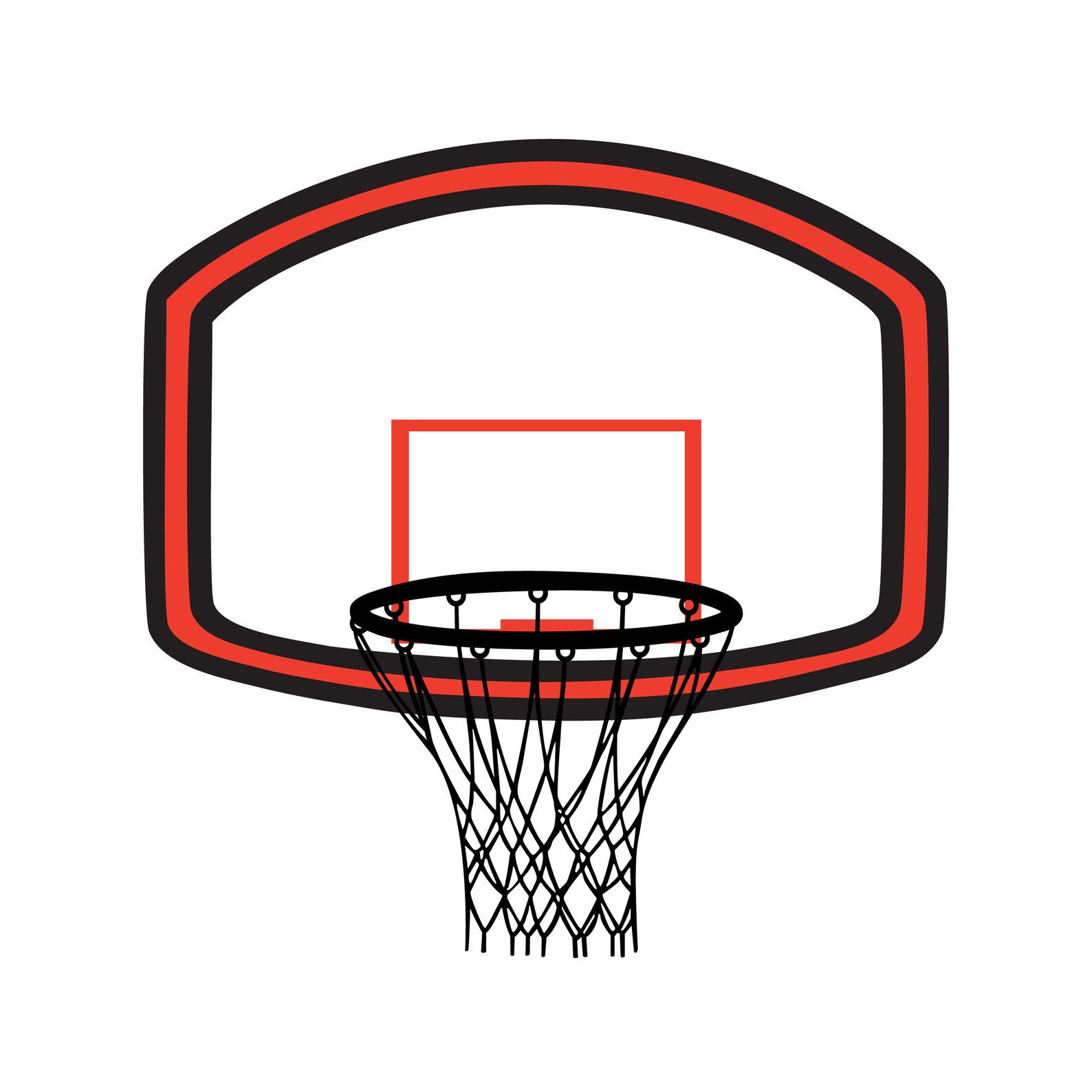 Basketball Net Design Digital Download SVG & PNG File - Etsy