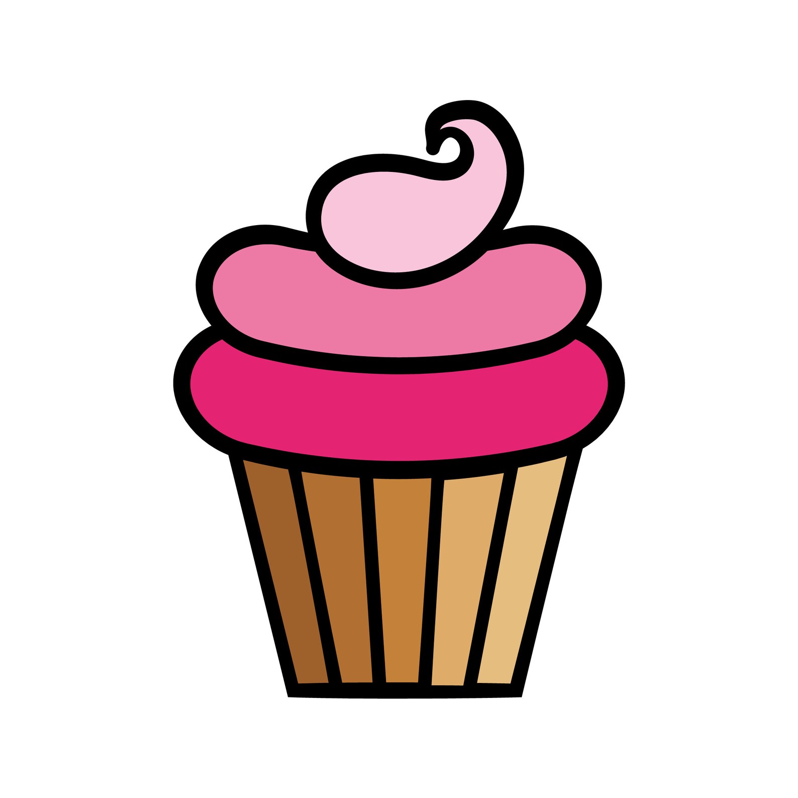 Cupcake Design Digital Download SVG & PNG File - Etsy