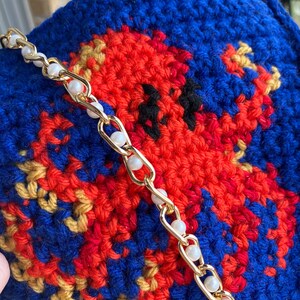 Handmade Crochet Octopus Bag - Etsy