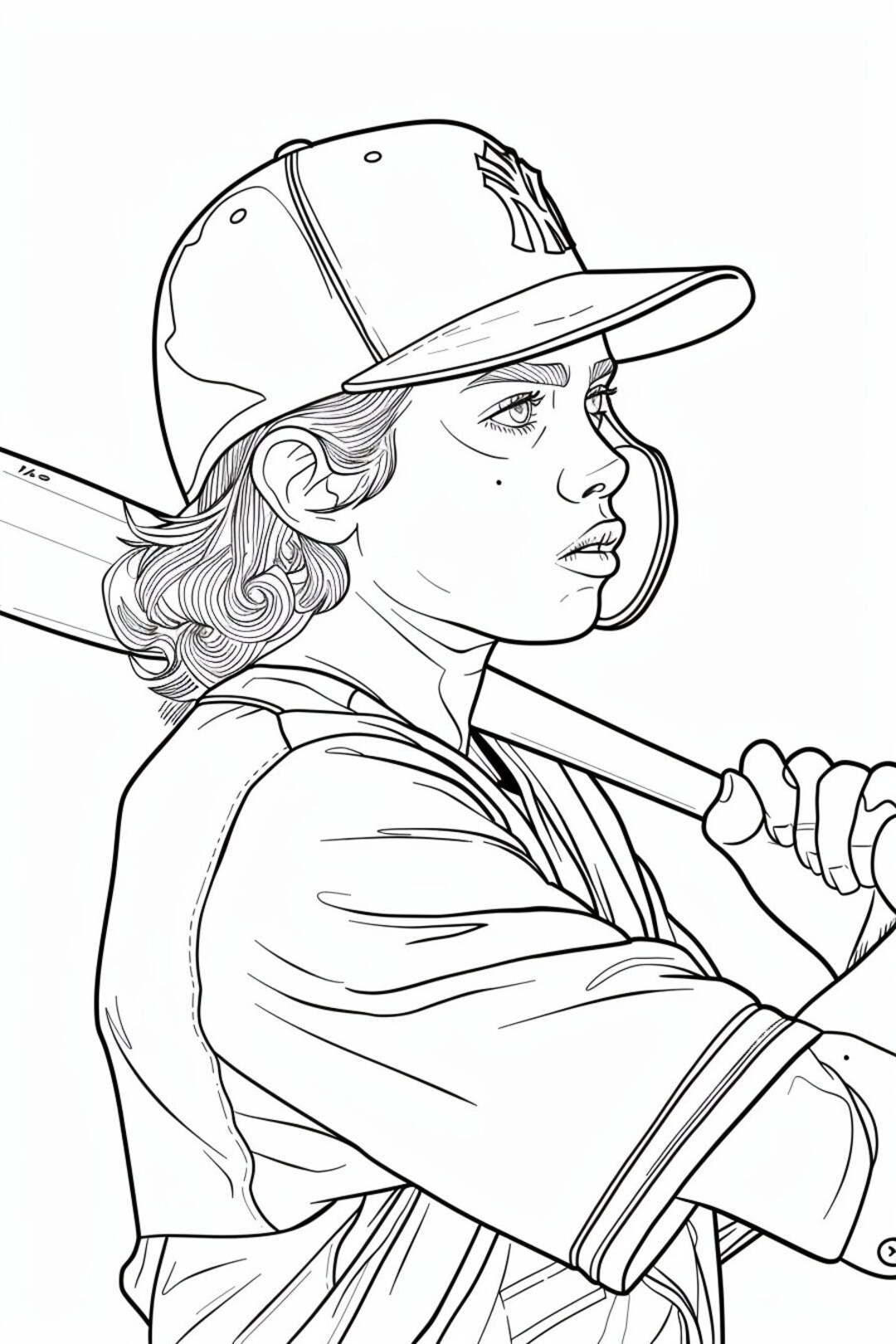 25 Printable Drawings of Ai-generated Characters for Kids to Color and ...