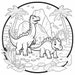 25 Printable Dinosaur Coloring Pages for Kids - Explore the World of ...