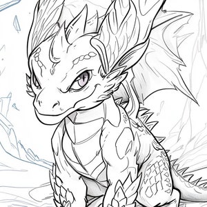 25 Printable Dragon Coloring Pages for Kids - Roar Into Dragon Fantasy ...