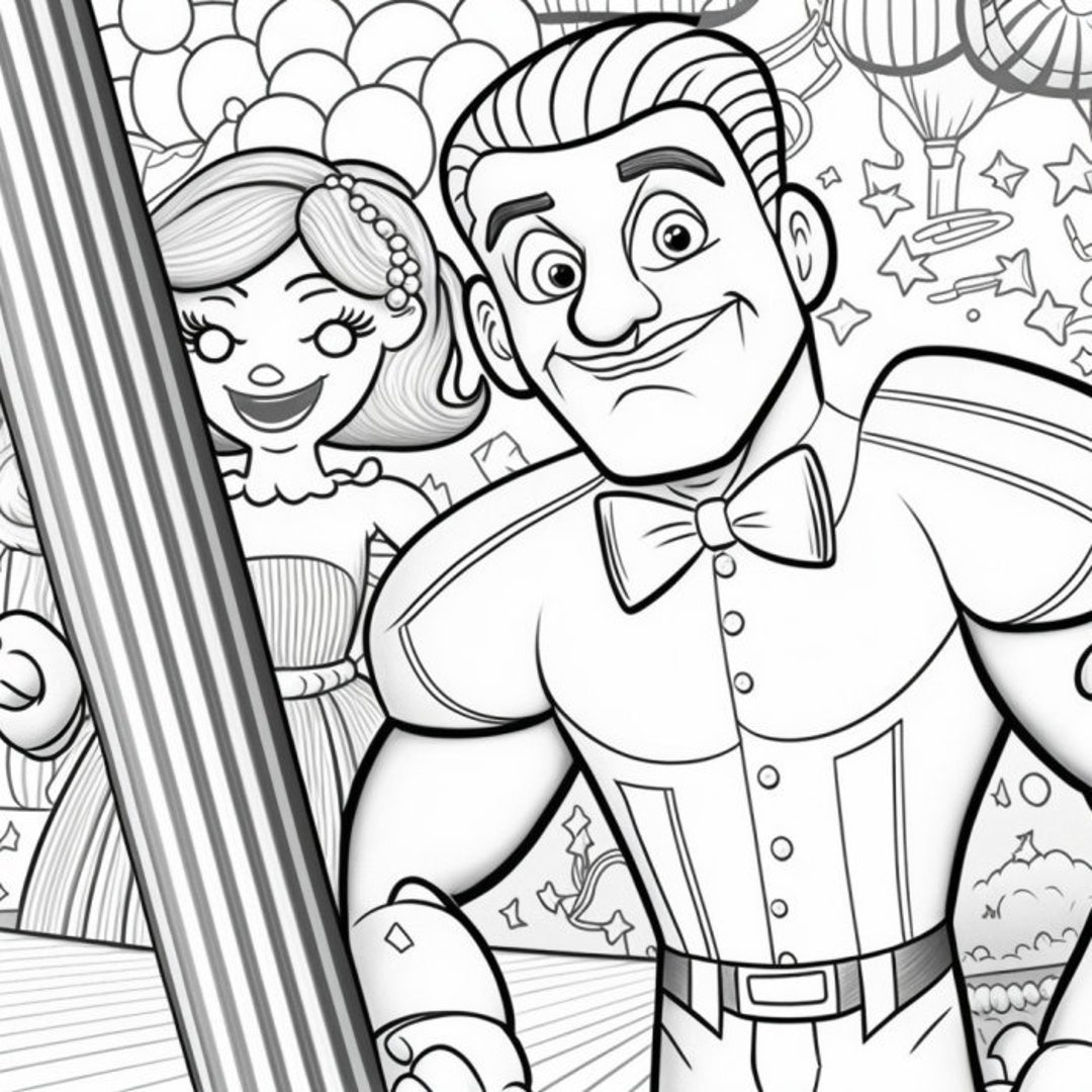 25 Printable Drawings of Fun and Festive Designs to Color and - Etsy