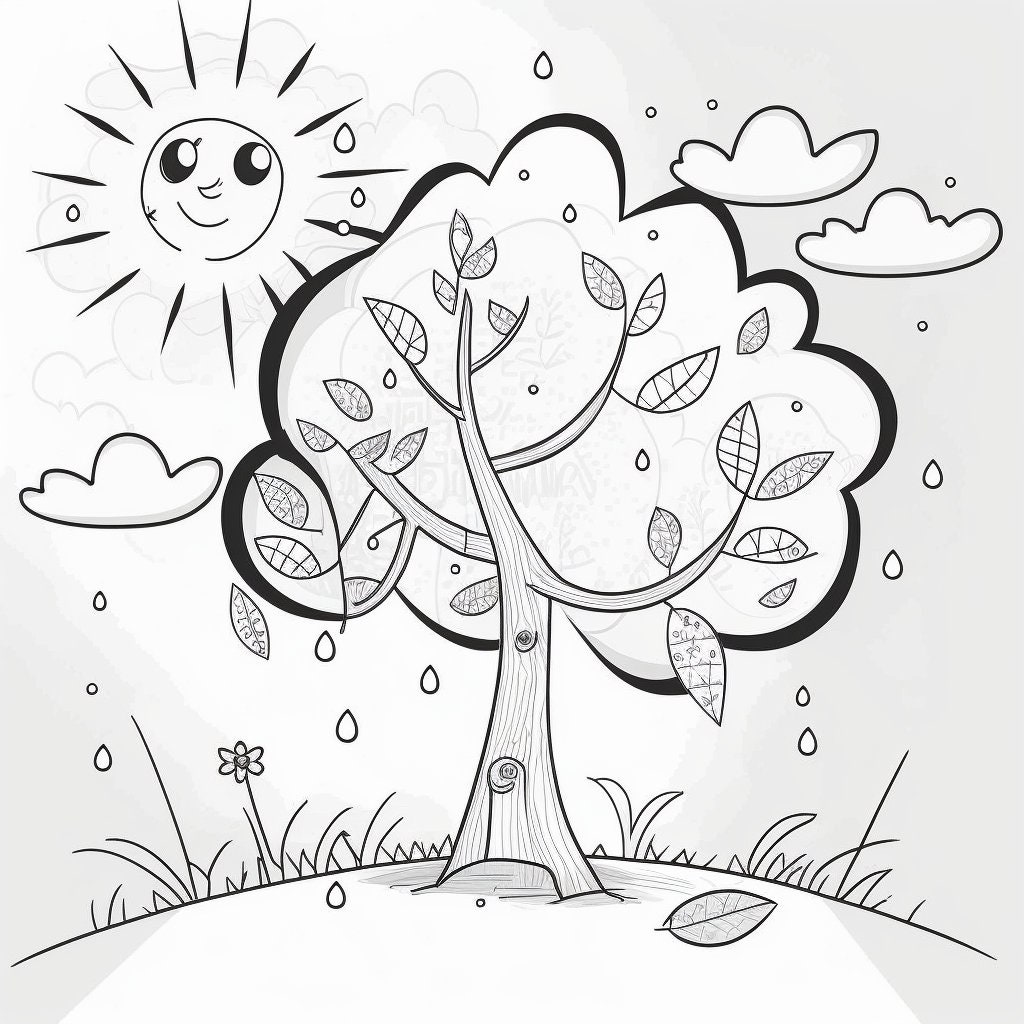 25 Printable Coloring Pages for Fall or Autumn Leaves, Pumpkins, and ...