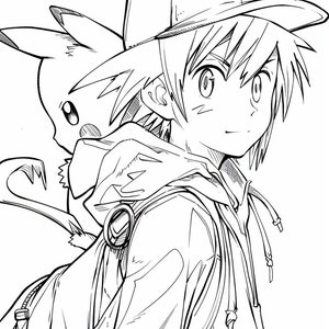 25 Printable Anime Coloring Pages for Kids - Explore the Anime Universe ...