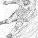 25 Printable Drawings of European Soccer Scenes to Color and Create ...