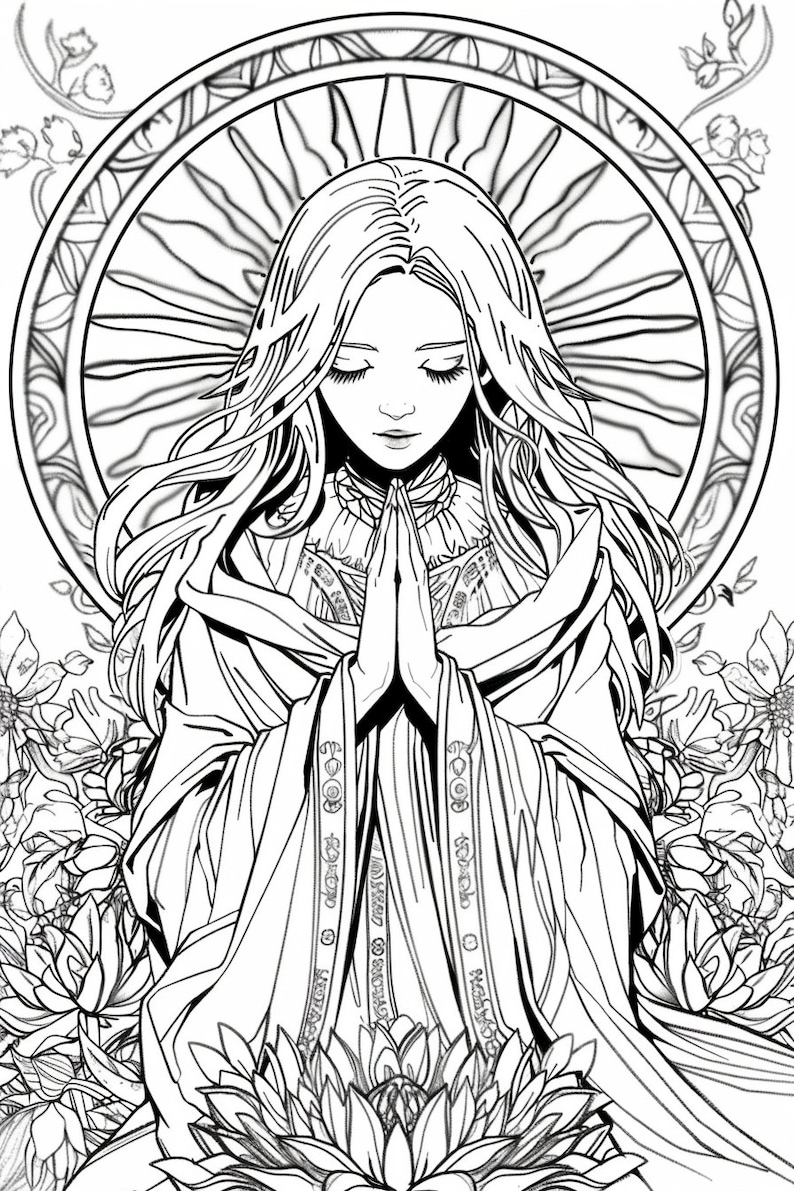 25 Printable Drawings of Relaxing Patterns to Color and Create, Stress ...