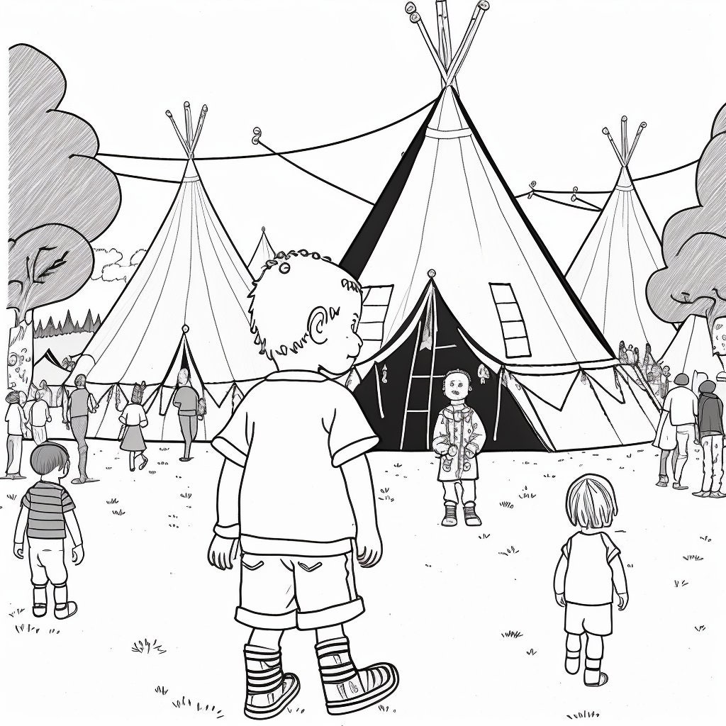 25 Printable Coloring Pages of Music Festivals Perfect for Glastonbury ...