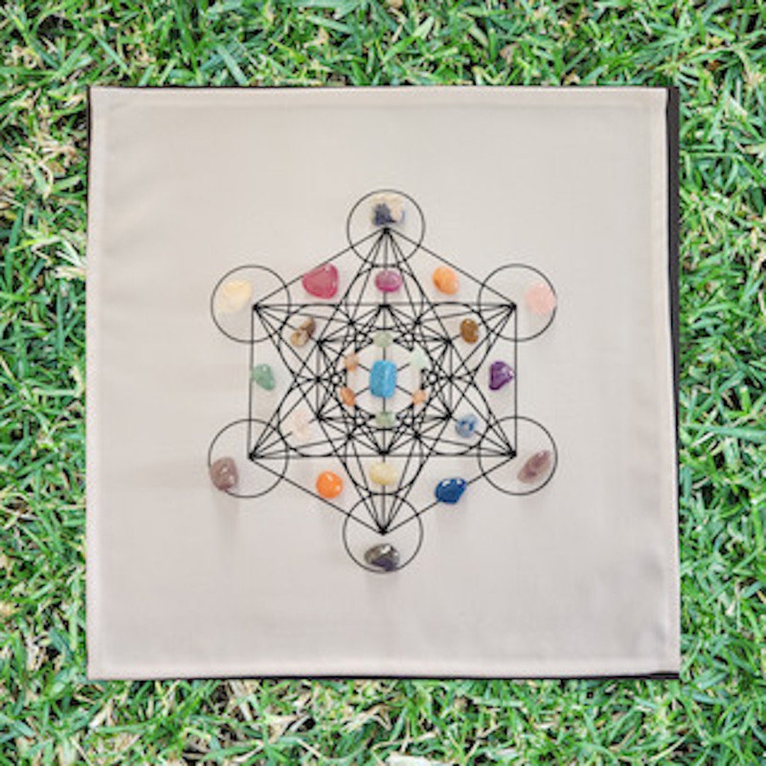 Angel Grid Archangel Metatron Cube and Quartz - Etsy