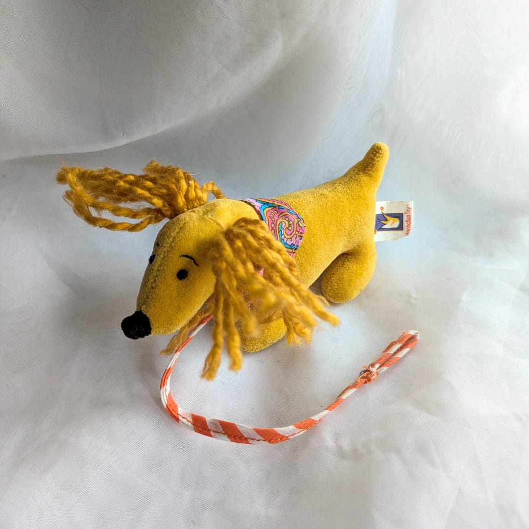 Vintage Groovy Girls Plush Dog "joji" by Manhattan Toys - Etsy