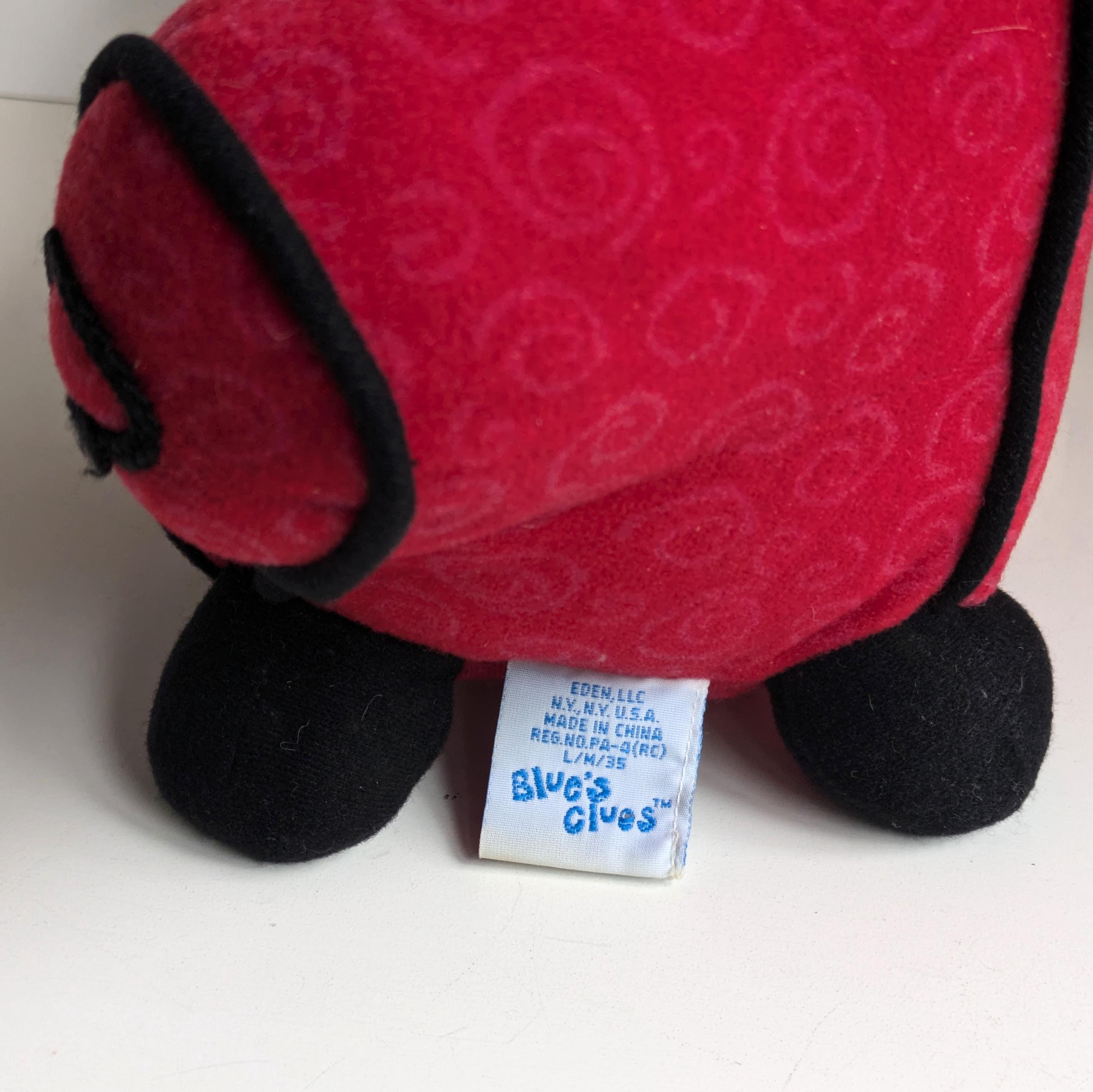 Vintage 2000 Blues Clues Plush Toy thinking Chair by Eden 10 - Etsy