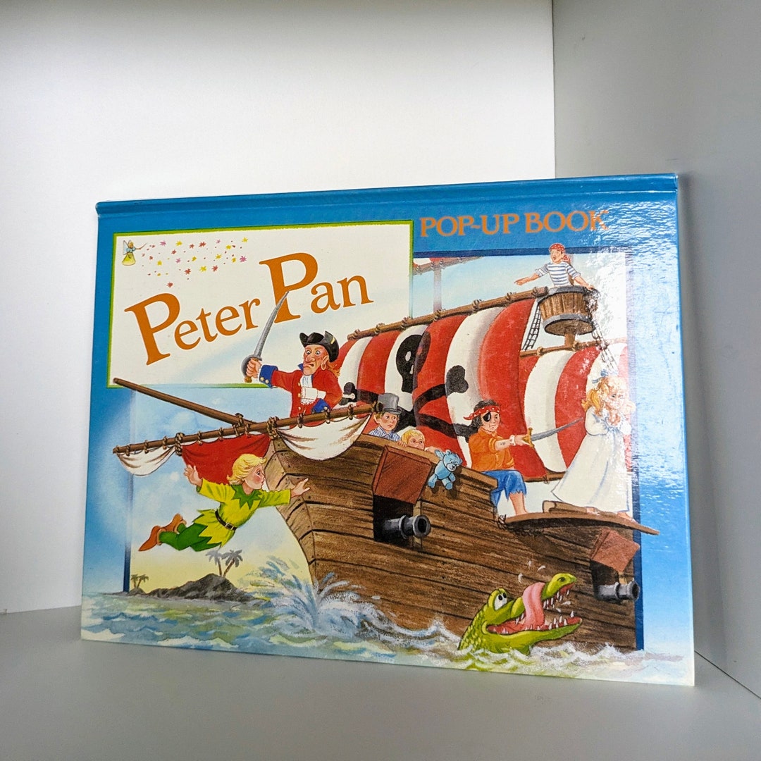 Vintage Peter Pan Pop up Book Grandreams 1999 - Etsy