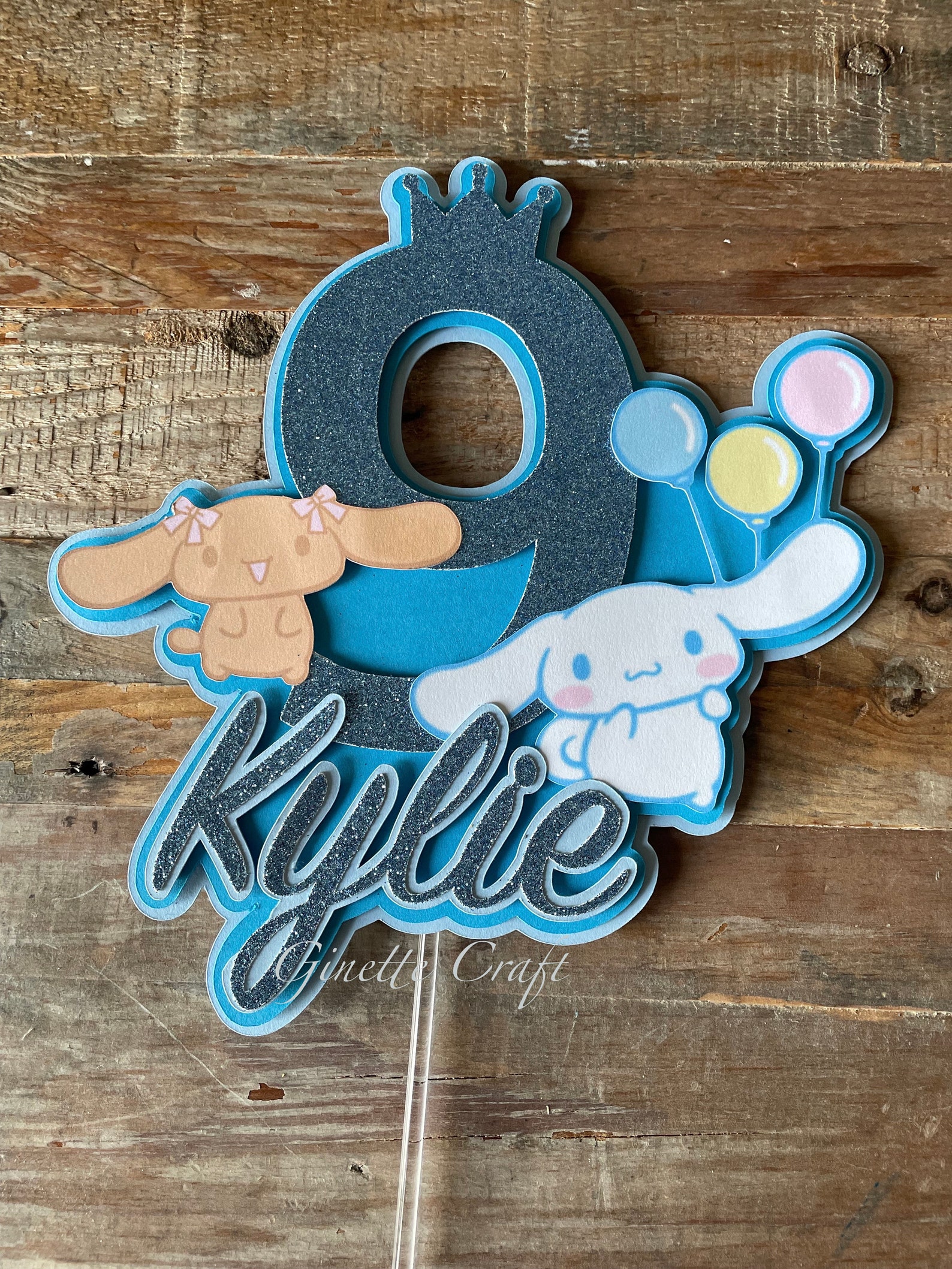 Cinnamoroll Cake Topper Kawaii Sanrio Decoration Hello Kitty Friends ...