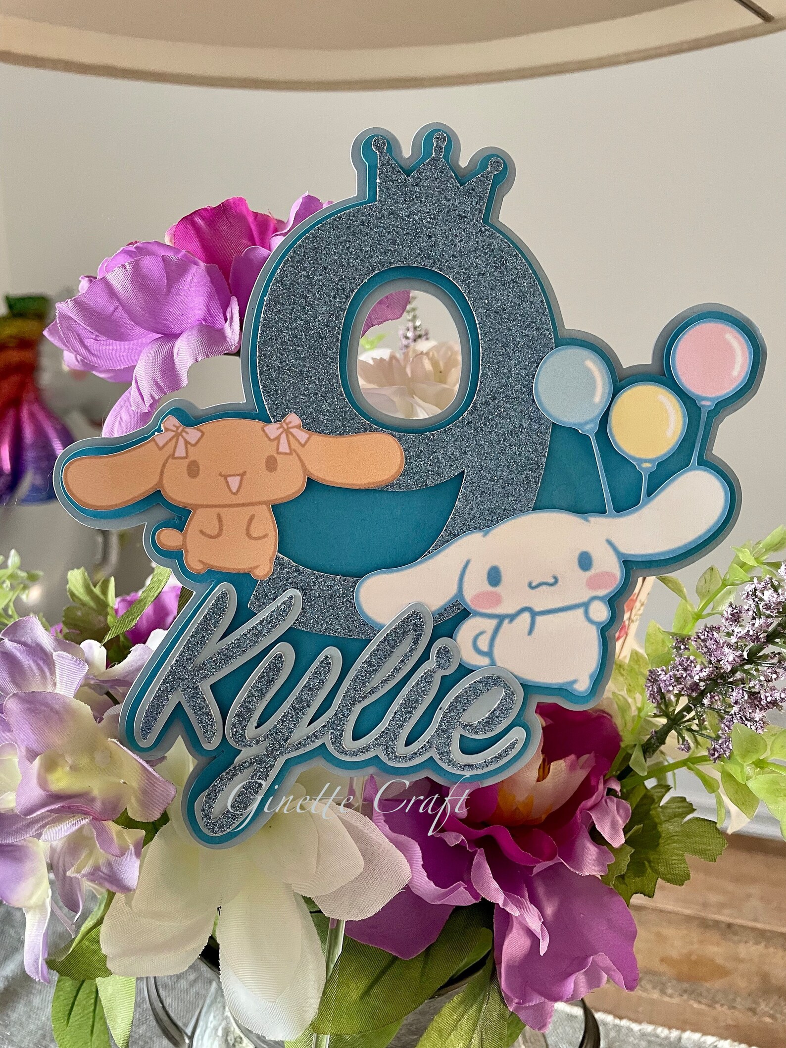 Cinnamoroll Cake Topper Kawaii Sanrio Decoration Hello Kitty Friends ...