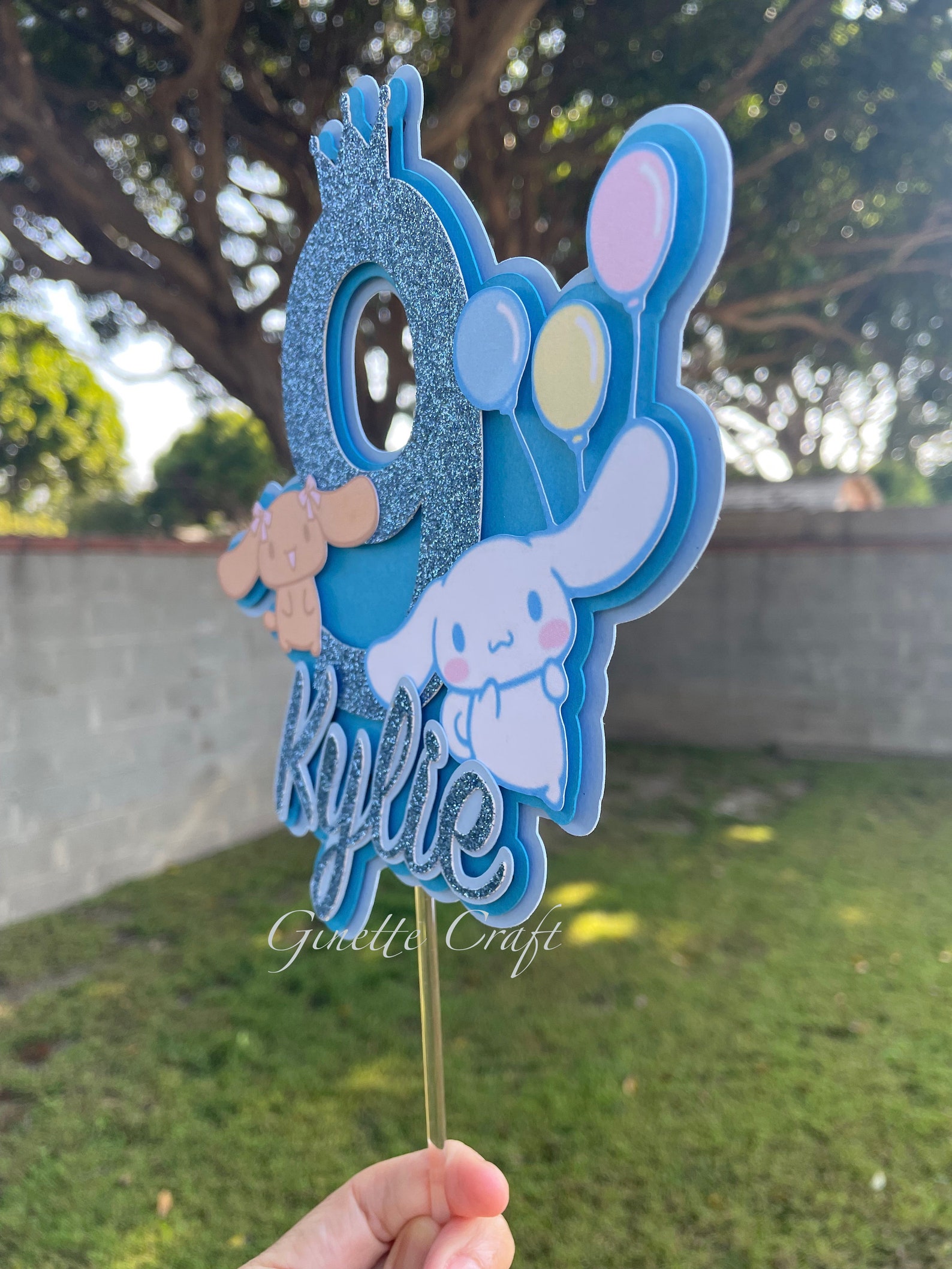 Cinnamoroll Cake Topper Kawaii Sanrio Decoration Hello Kitty Friends ...