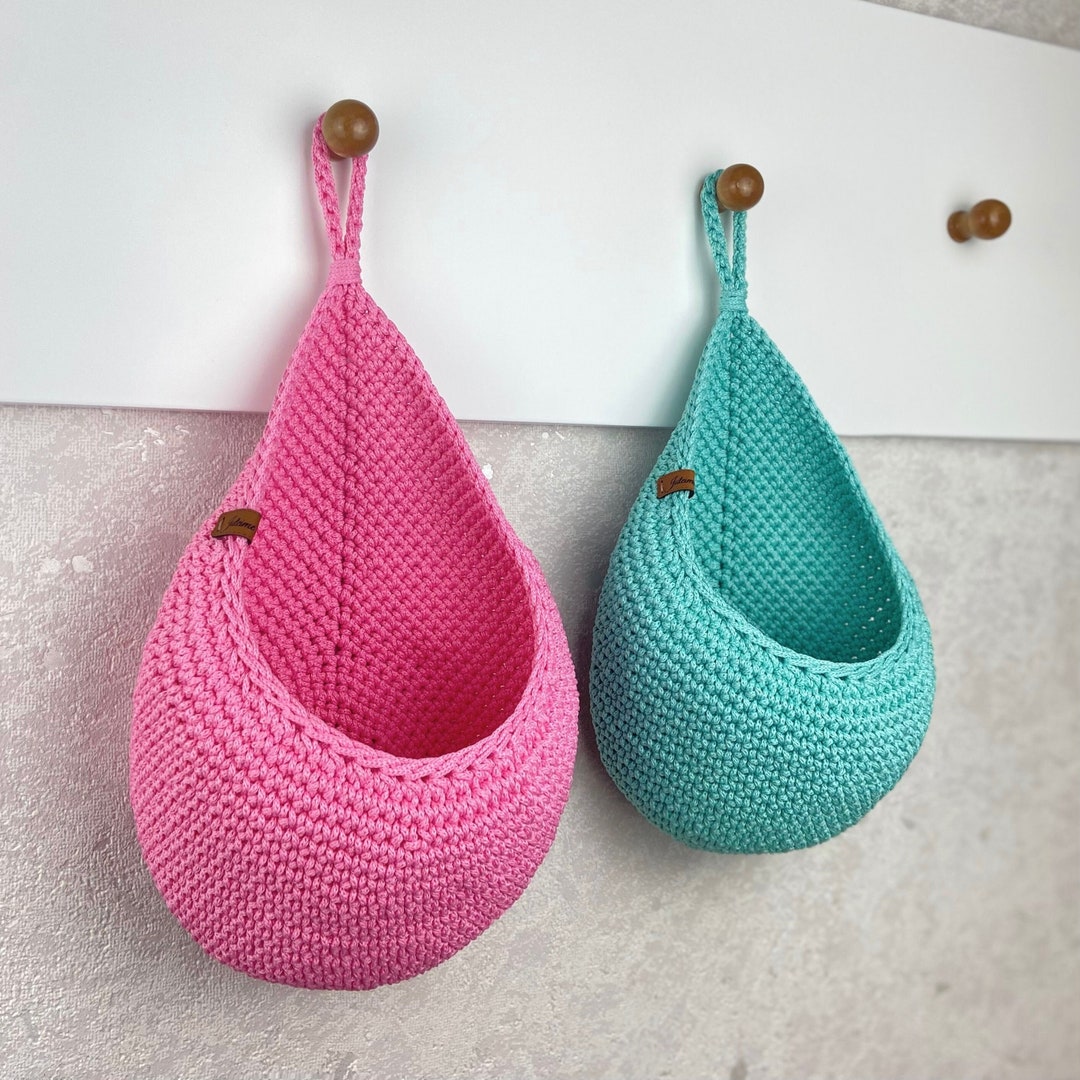 Wall Hanging Basket, Storage Hanging Basket, Bathroom Hanging Basket ...